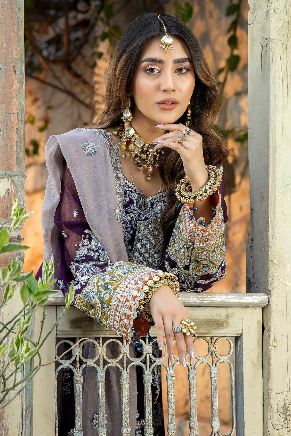 Premium Kameez Trouser Pakistani Embroidered Eid Dress – Nameera by Farooq