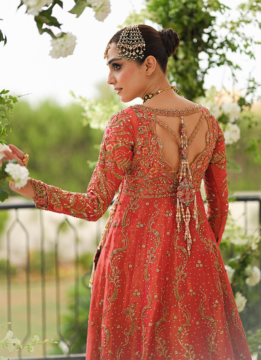Farshi Lehenga Kameez Dupatta Pakistani Bridal Dress – Nameera by Farooq