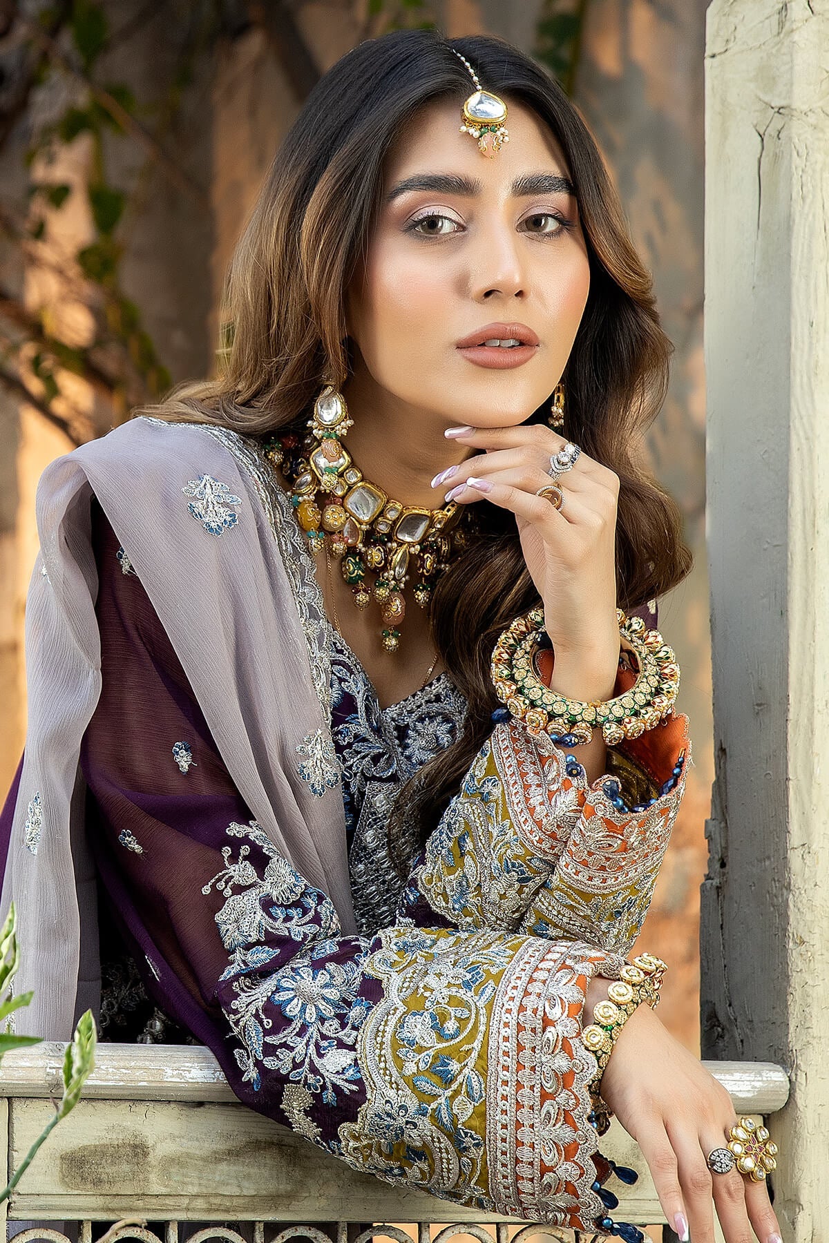 Premium Kameez Trouser Pakistani Embroidered Eid Dress – Nameera by Farooq
