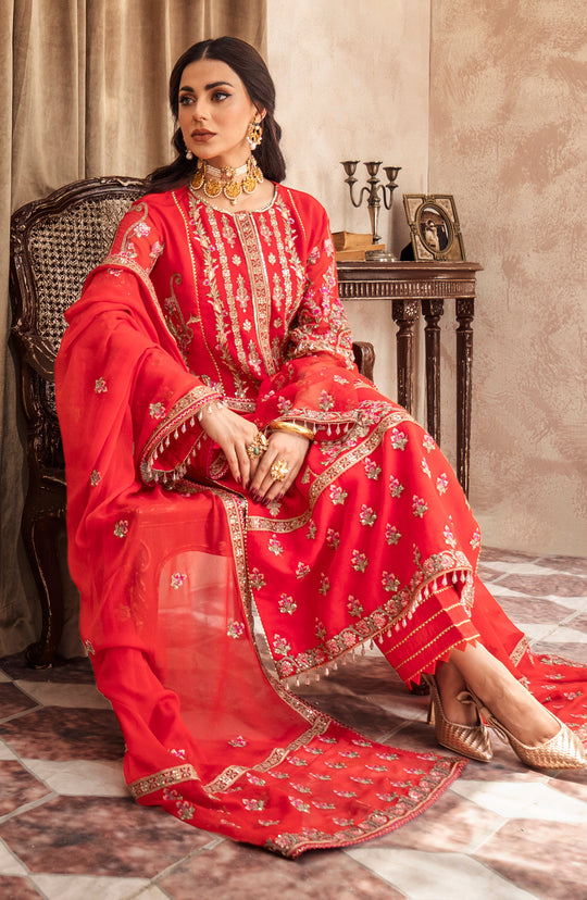 Stunning Embroidered Pakistani Salwar Kameez Wedding Dress – Nameera by ...