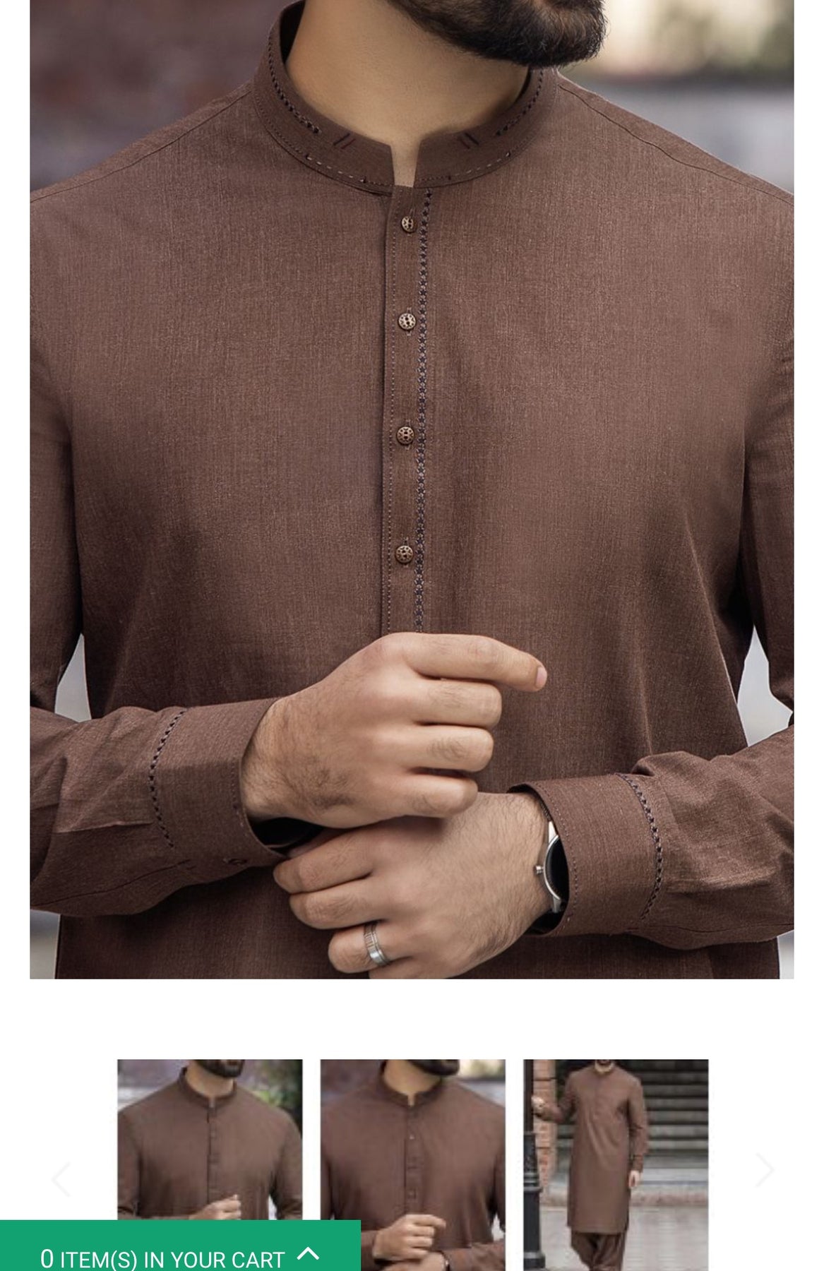 Men Eid Dress 2019|Simple Gala,Cufs,&,Stylish Buttons – Nameera by Farooq