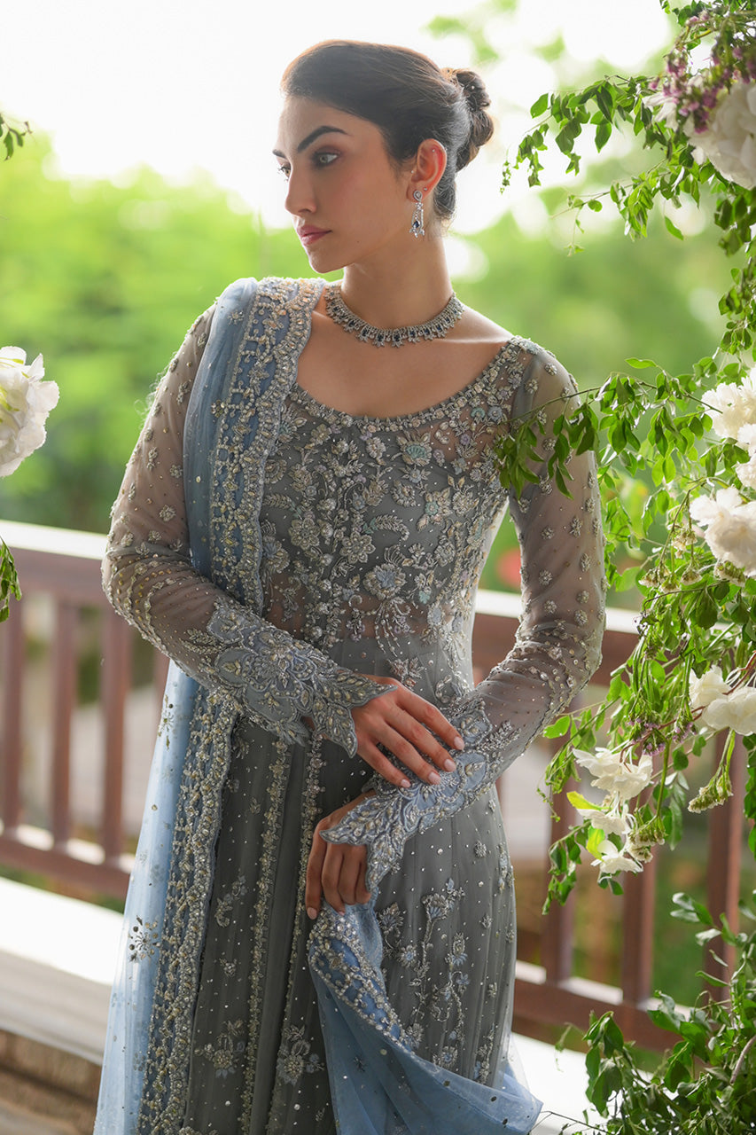 Buy Embroidered Pakistani Pishwas Lehenga Wedding Dress – Nameera by Farooq