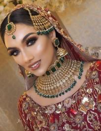 Designer Choker Bridal Necklace Set for Asian Bride – Nameera by Farooq