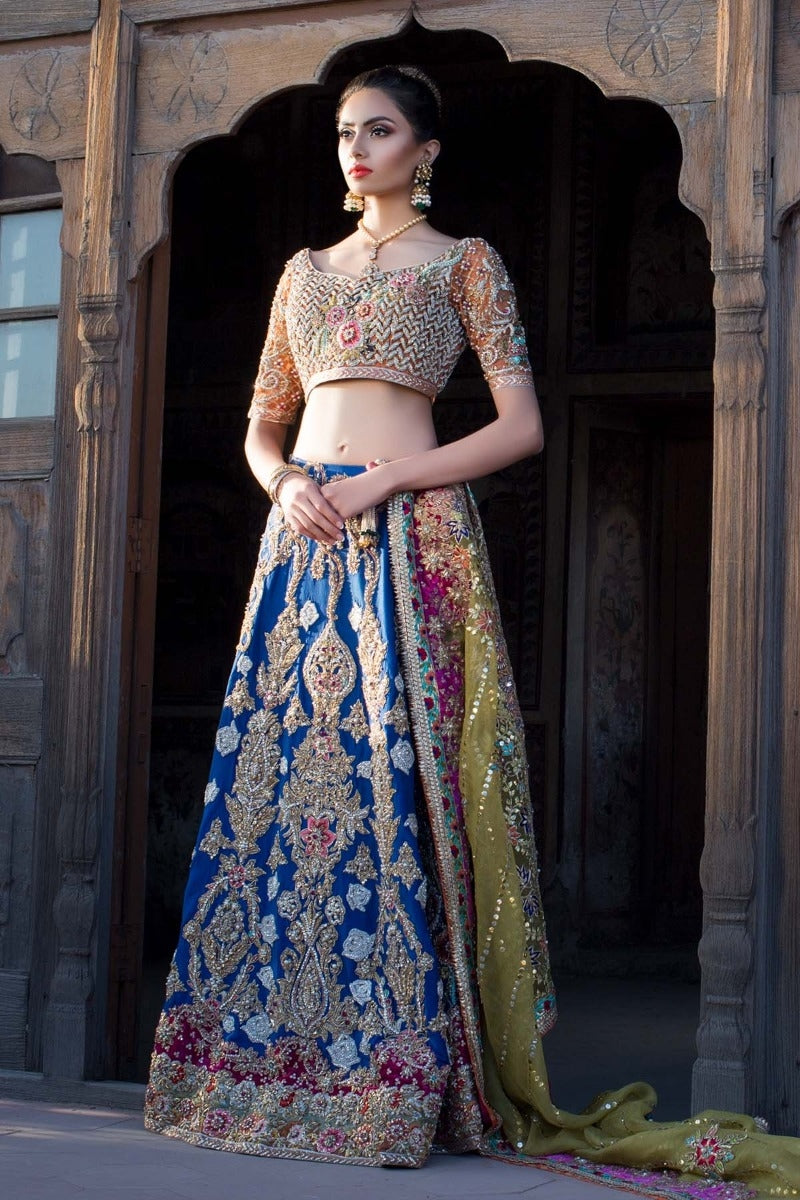 Buy Designer Bridal Lehnga Choli for Wedding Online – Nameera by Farooq