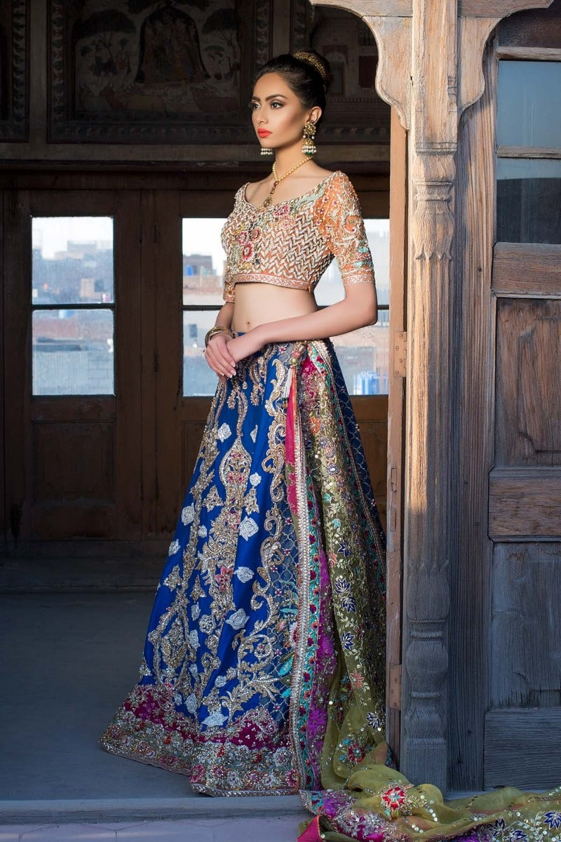 Buy Designer Bridal Lehnga Choli for Wedding Online – Nameera by Farooq