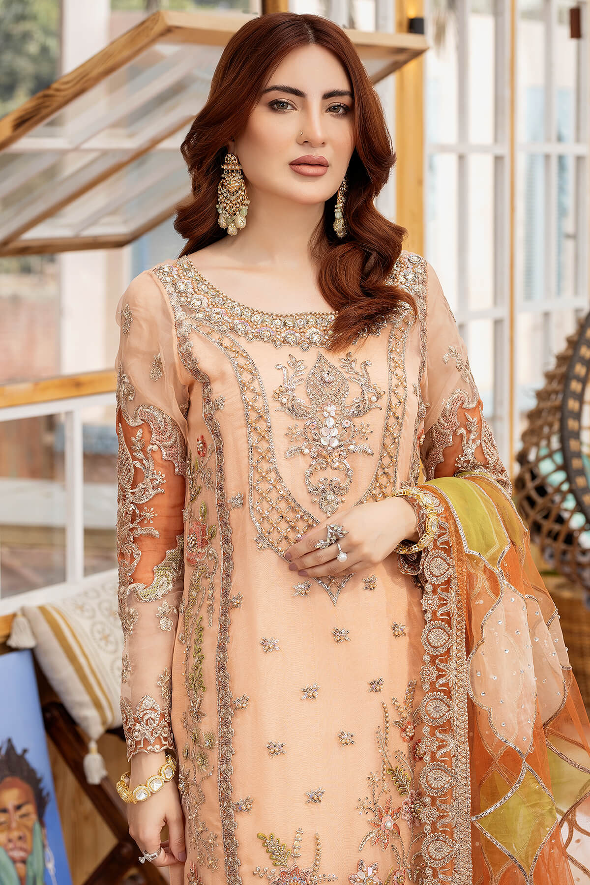 Designer Embroidered Salwar Kameez Trouser Pakistani Party Wear ...