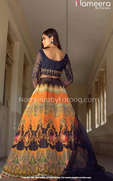 Heavy Flared Lehenga Choli for Wedding Party Wear Online – Nameera by ...