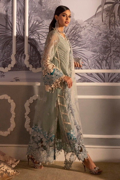 Heavily Embellished Pakistani Party Wear Salwar Kameez – Nameera by Farooq