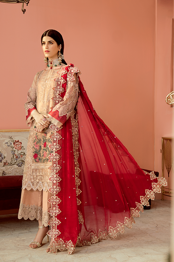 Latest Designer Chiffon Collection for Party Online – Nameera by Farooq