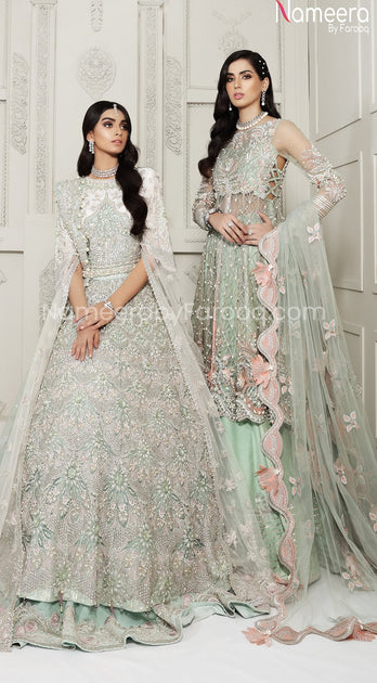 Buy Latest Pakistani Traditional Pishwas for Wedding Online – Nameera ...