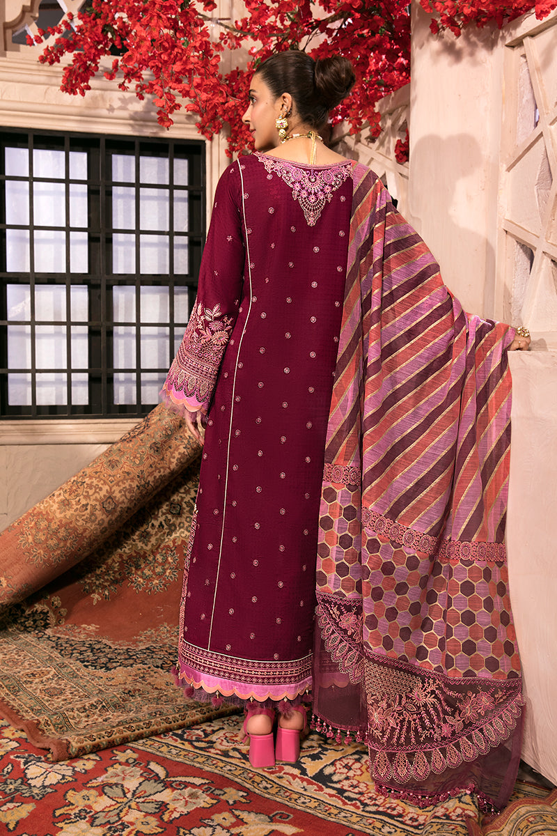 Traditional Long Kameez Salwar in Pakistani Eid Dresses – Nameera by Farooq
