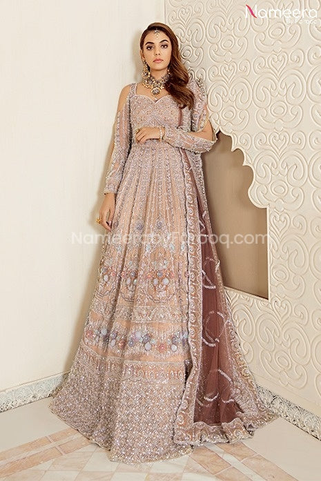 Buy Pakistani Bridal Reception Dress for Wedding Online – Nameera by Farooq