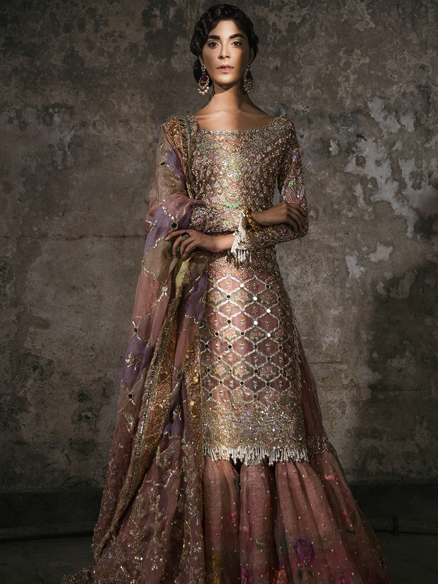 Pakistani Bridal Walima Dress for Wedding Online – Nameera by Farooq