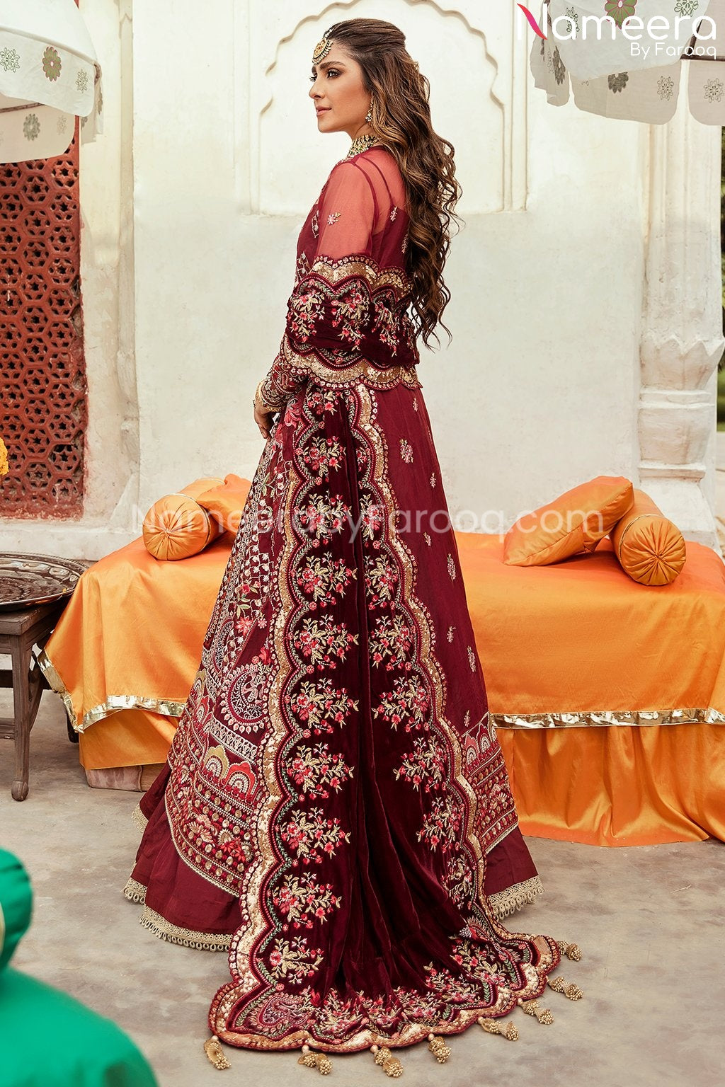 Sharara with Long Shirt by Pakistani Designer Online 2021 – Nameera by ...