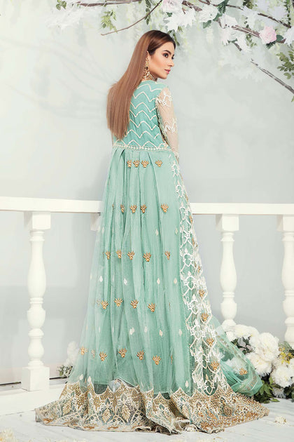 Buy Pakistani Designer Dress with Embroidery 2020 – Nameera by Farooq