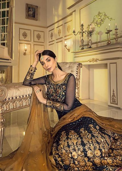 Pakistani Eid Dresses 2020 fully embellished with threads – Nameera by ...