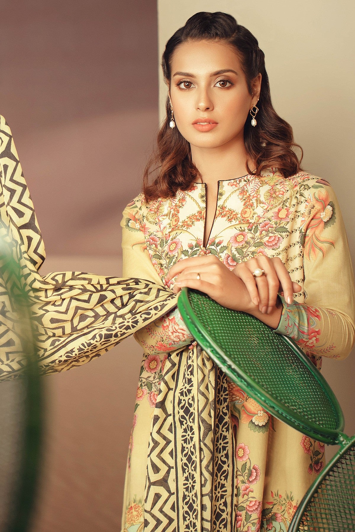 Pakistani Printed Lawn Dress For Summer Wear in USA – Nameera by Farooq