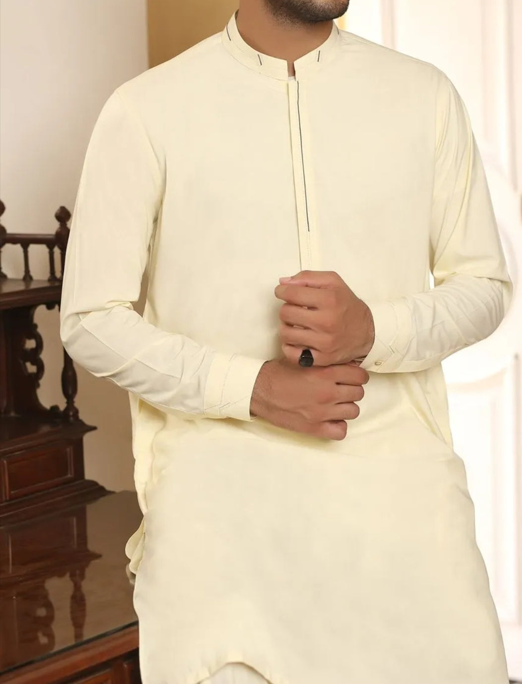 Buy this men's Pakistani suits online in USA from us – Nameera by Farooq
