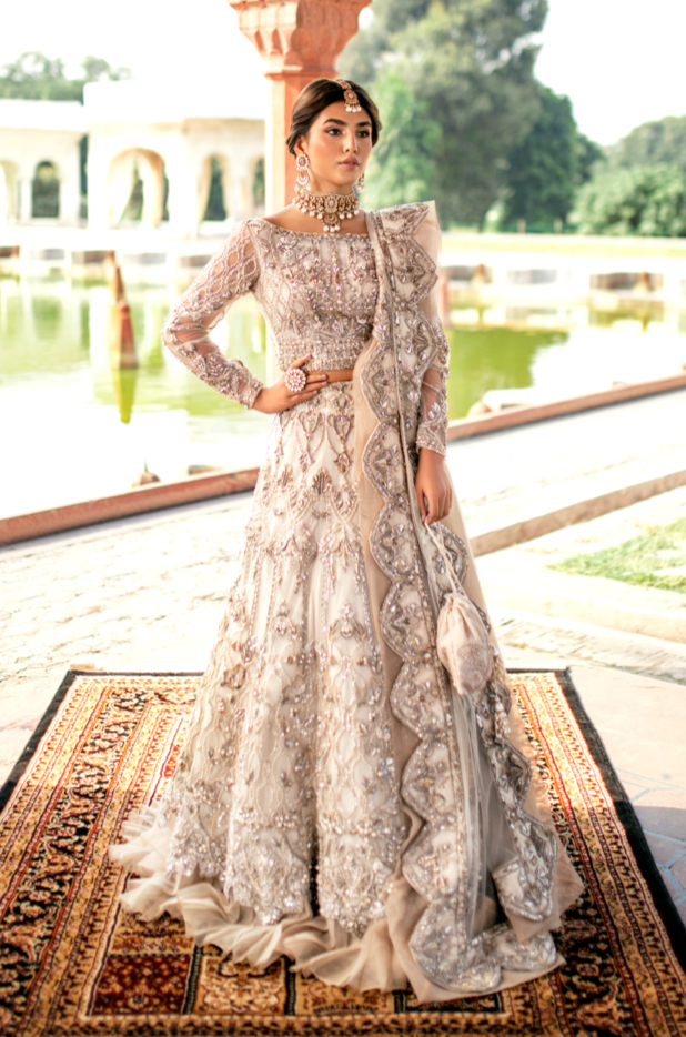 Pink Dulhan Dress Lehenga Pakistani Wedding Dresses – Nameera by Farooq
