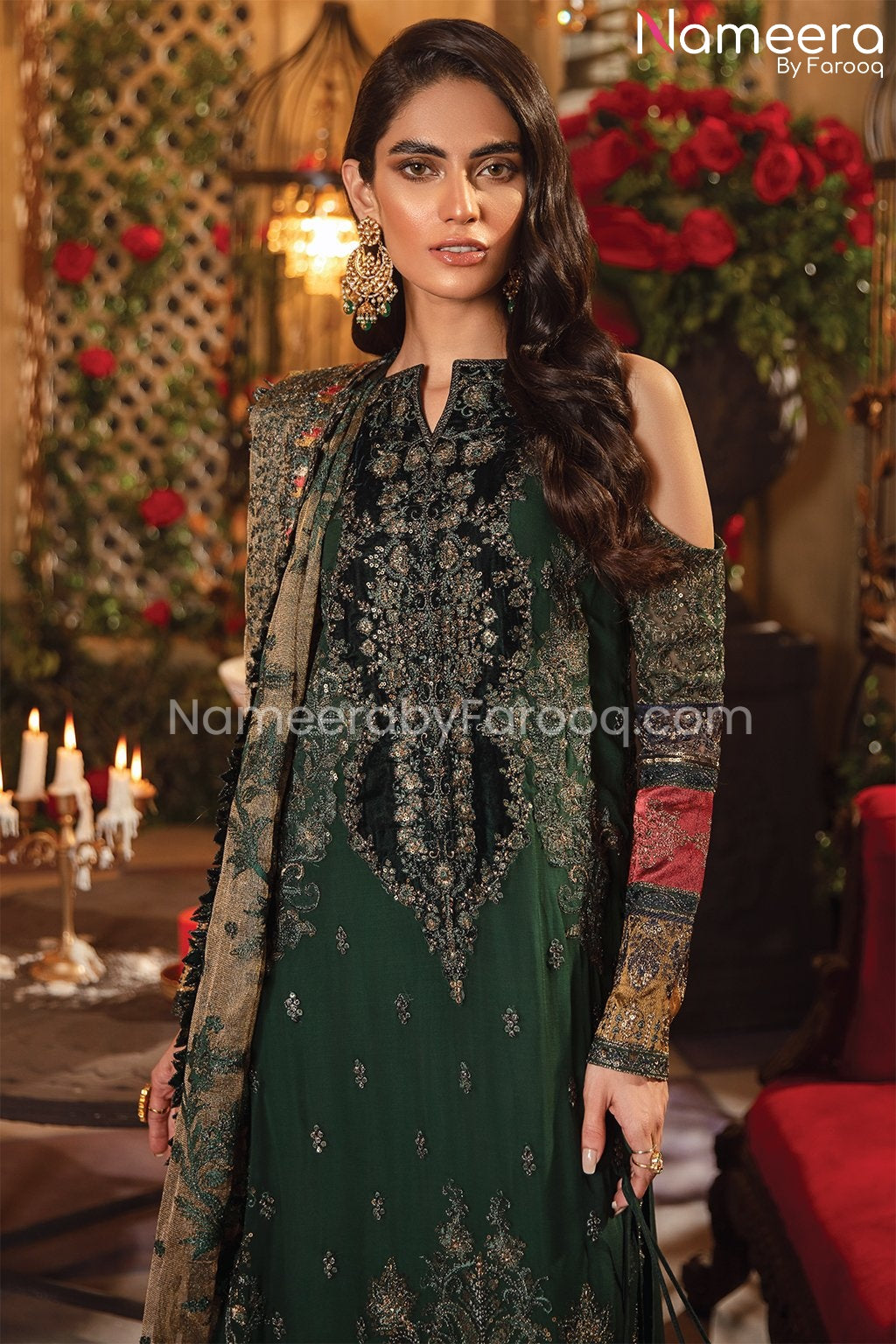 Pakistani Sharara Suit by Pakistani Designer Online 2021 – Nameera by ...