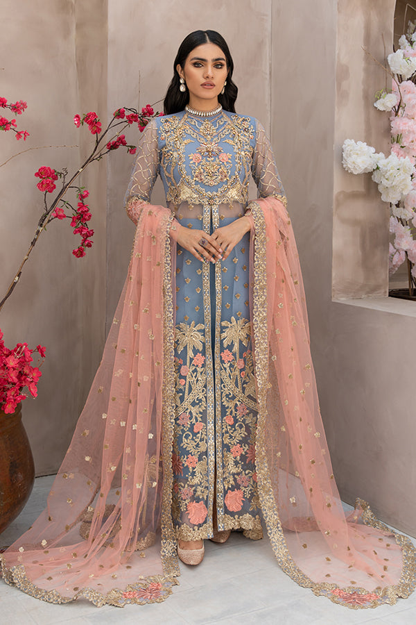 Open Front Gown