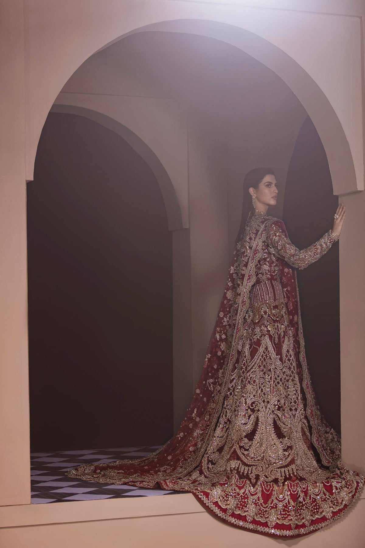 Designer Bridal Heavy Stone Work Lehenga Choli for Wedding – Nameera by ...