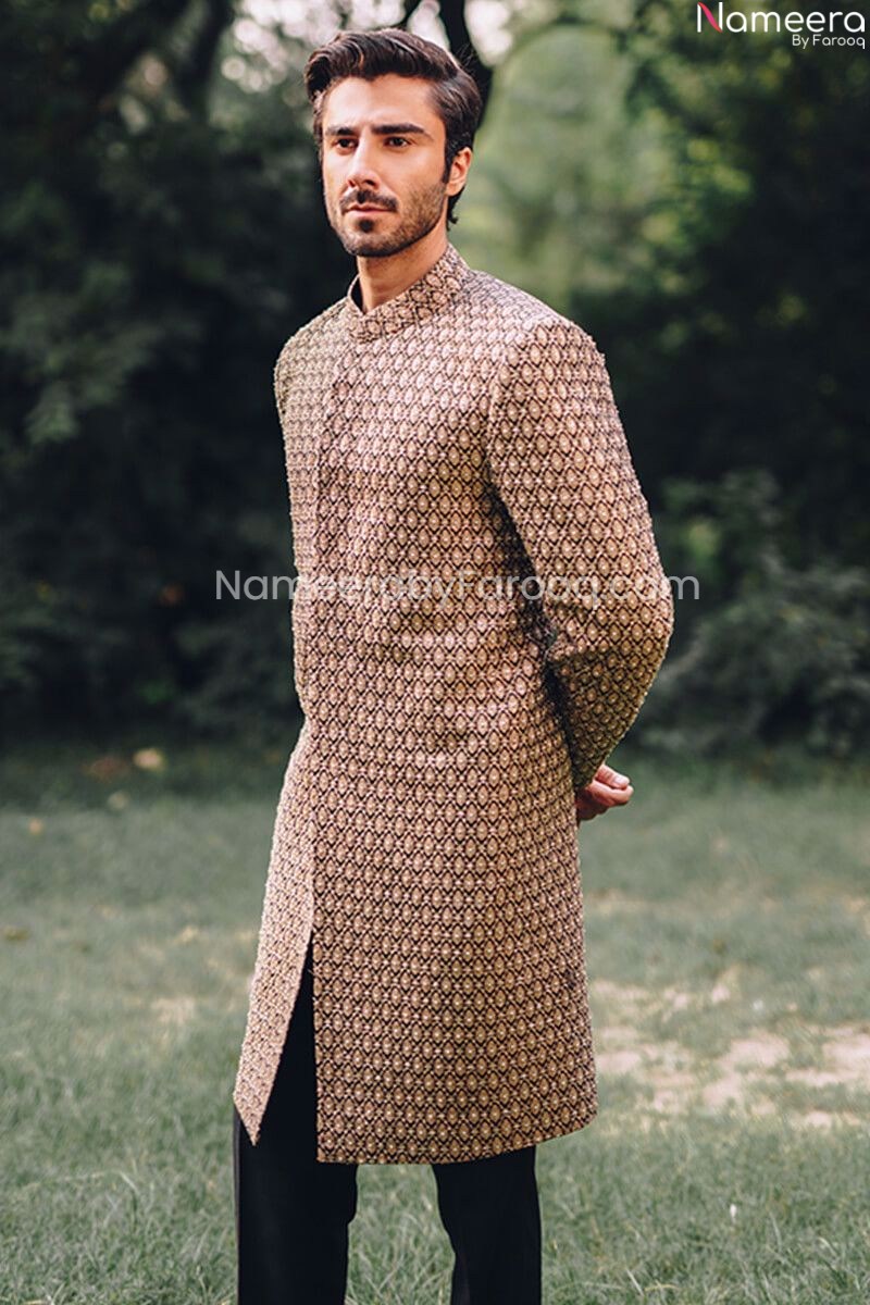 Designer Mens Sherwani Indian Outfit for Wedding Wear for Groom ...